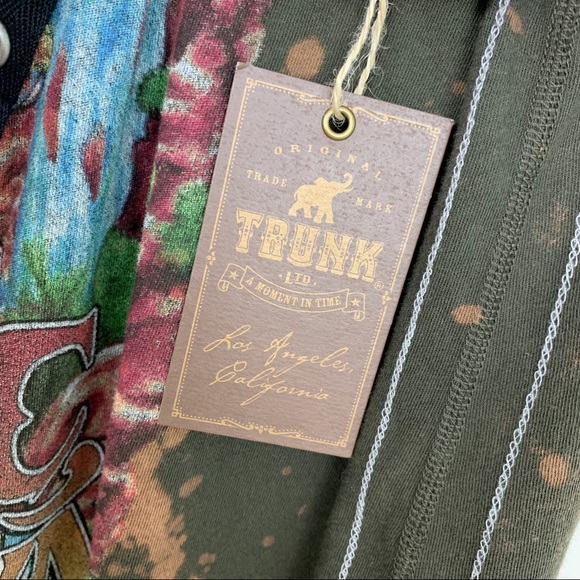 Trunk Ltd | Tops | Trunk Ltd Zac Brown Band Lace Up Boyfriend Tee ...